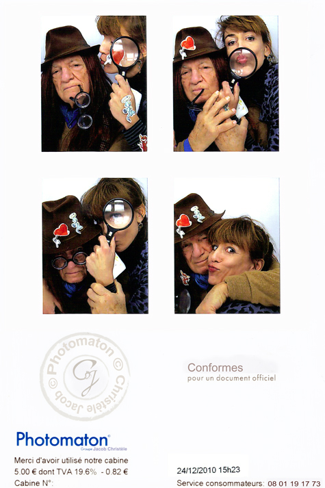 de christelejacob Portfolio : Photomatons, j invite des personnes à ...