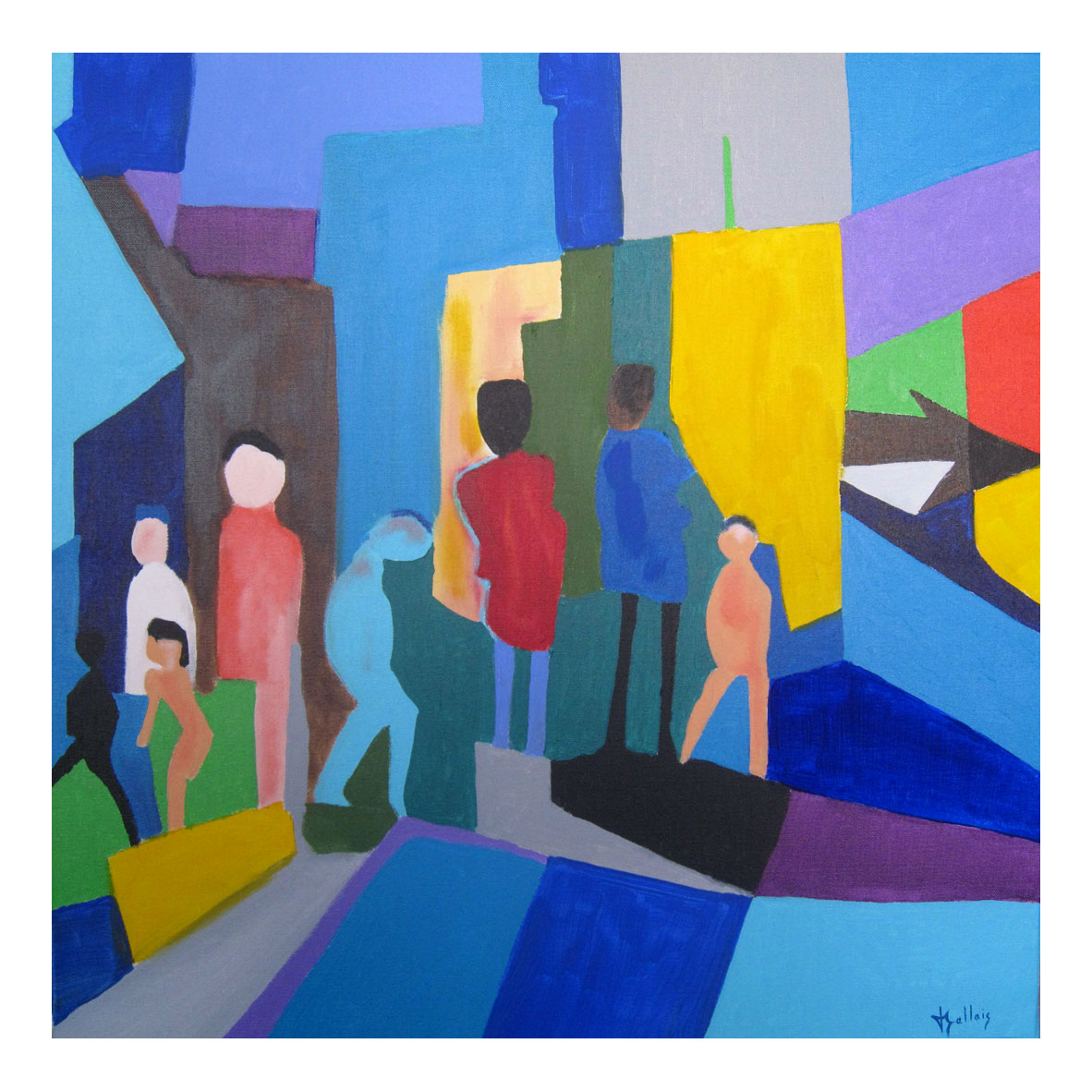 Pierre Ballais artiste peintre Portfolio :Grands formats