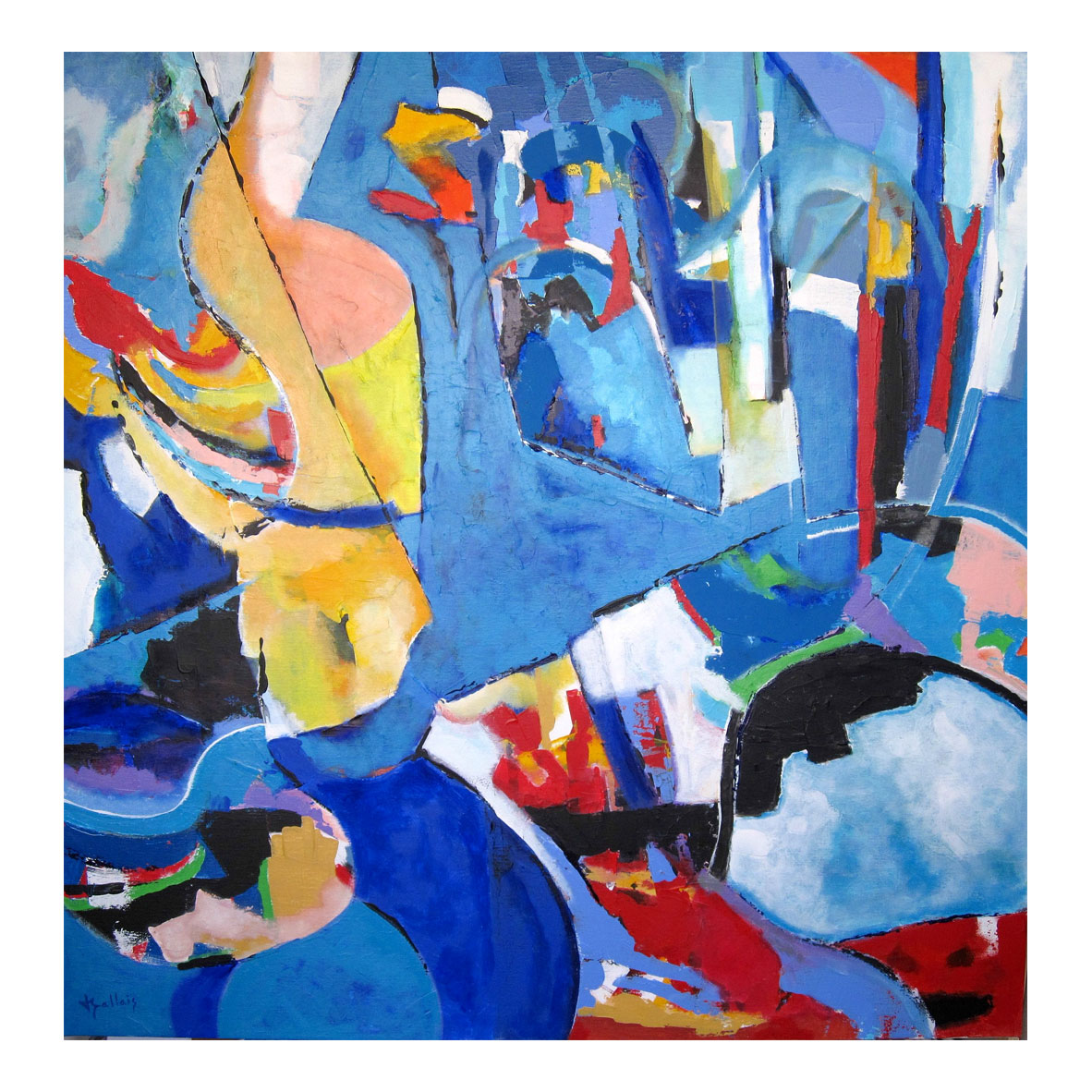 Pierre Ballais artiste peintre Portfolio :Grands formats