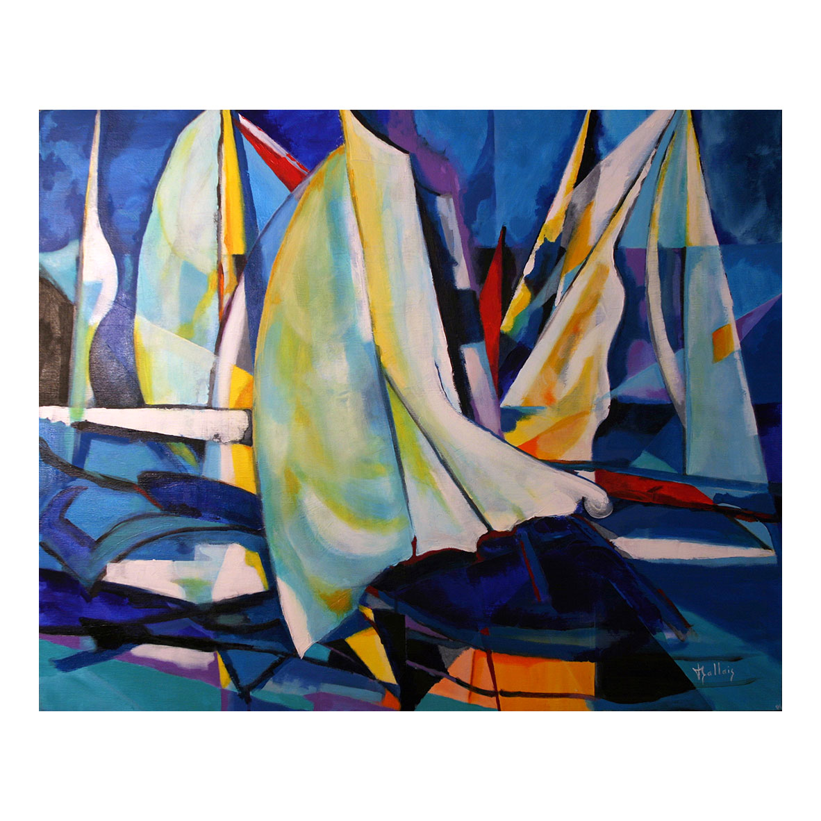 Pierre Ballais artiste peintre Portfolio :Grands formats