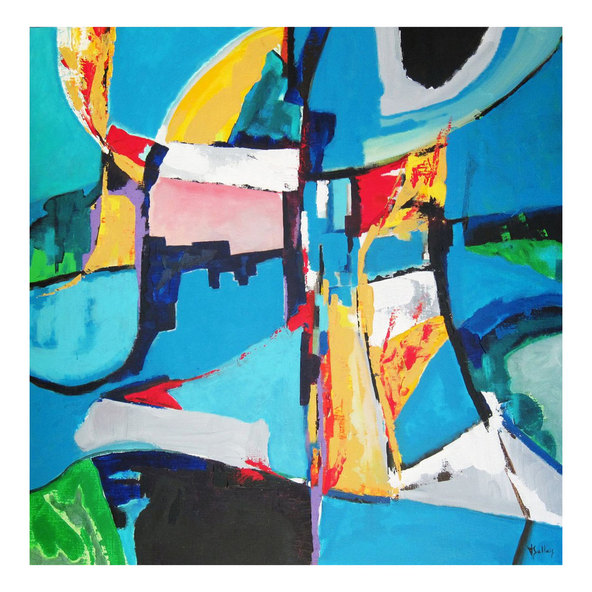 Pierre Ballais artiste peintre Portfolio :Grands formats